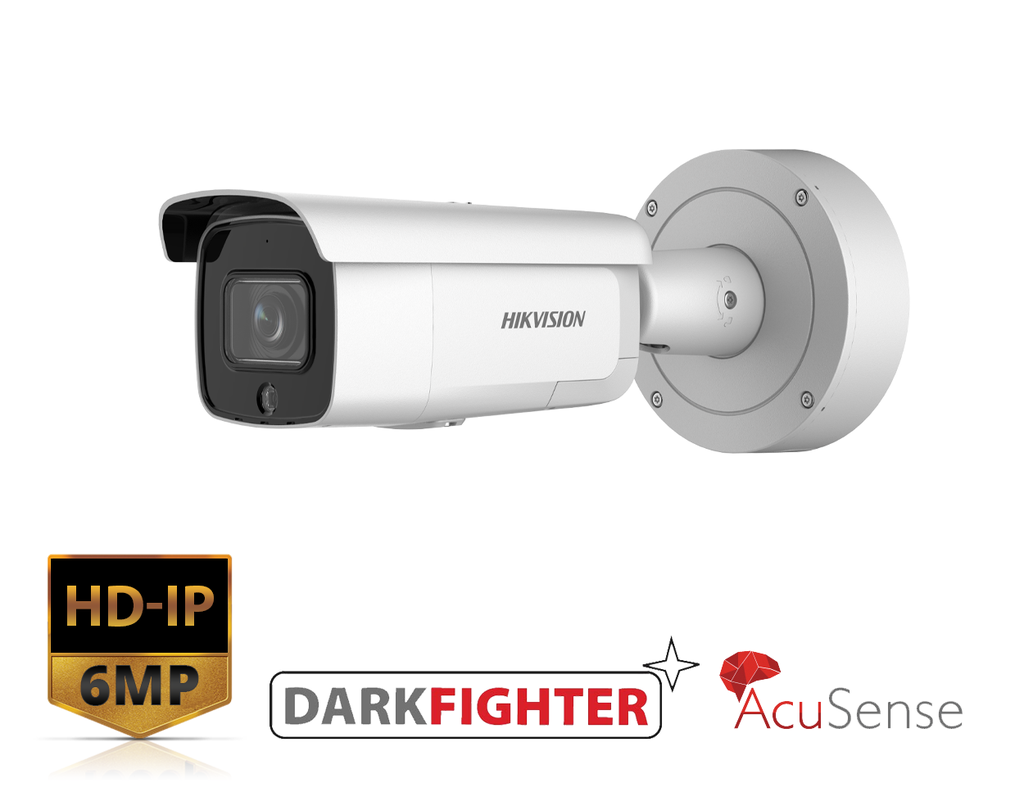 DS-2CD2666G2-IZS - Hikvision 6 MP AcuSense Motorized Varifocal Bullet ...
