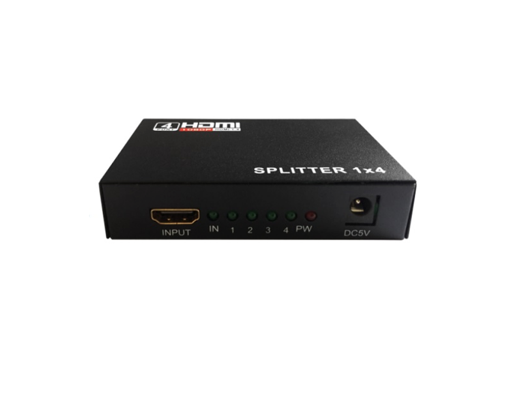 HAY-4KHDMI X4 - HDMI SPLITTER 1 X 4 | Gtec Security