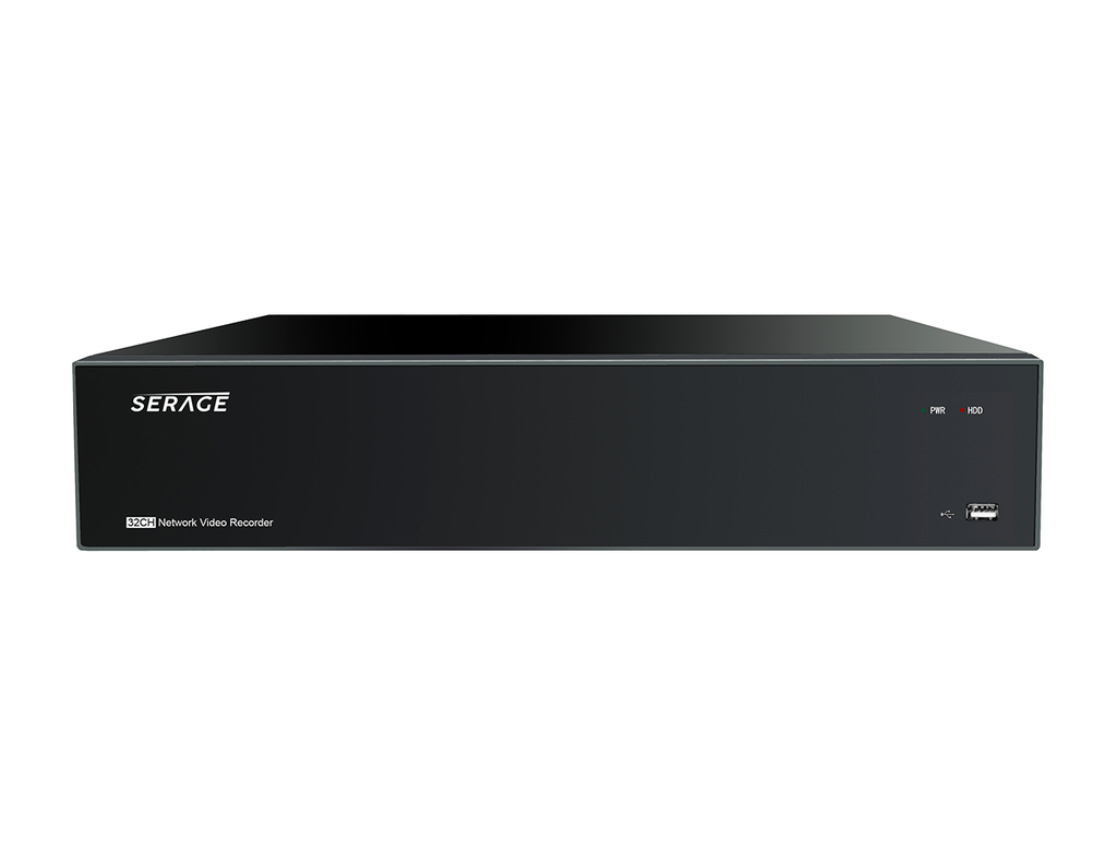 Serage SR9032NP/4 – 32CH NVR with 16CH PoE | GTEC