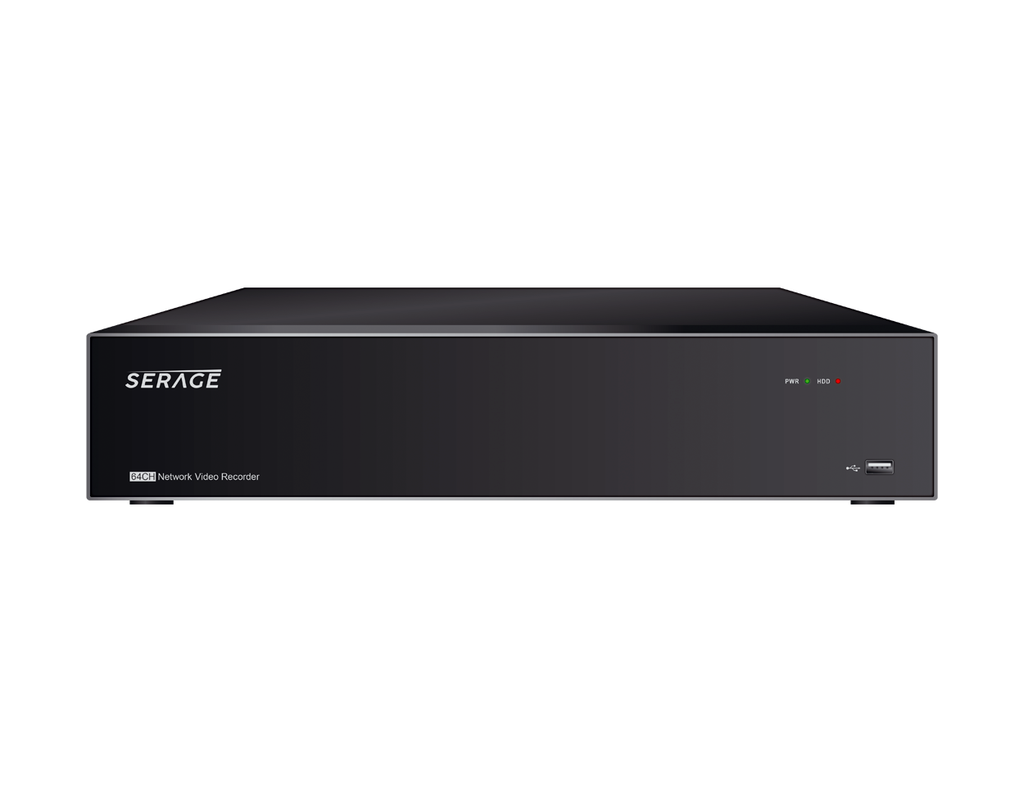 Serage SR9064N – 64CH AI NVR with RAID & 4K | GTEC