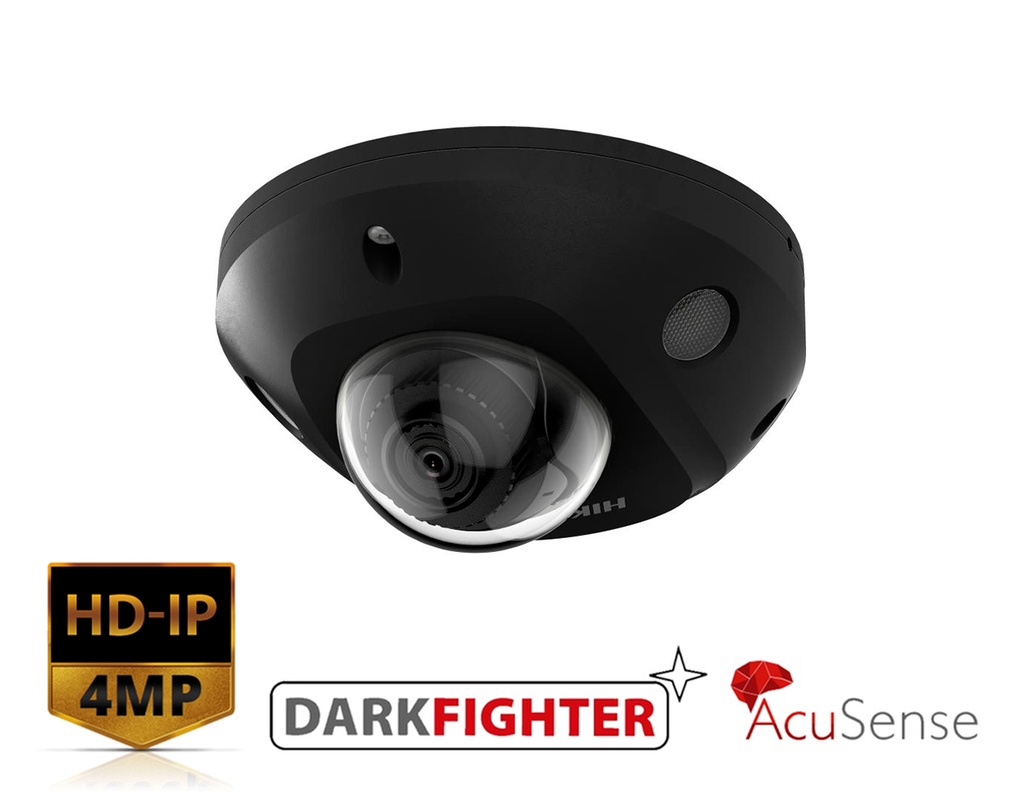 DS-2CD2546G2-IS(2.8mm)(BLACK) - Hikvision 4 MP Acusense Built-in Mic ...